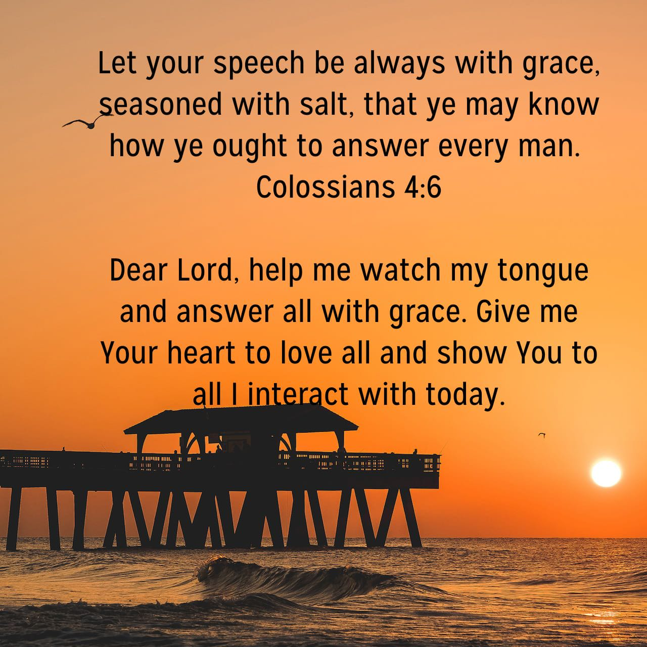 Colossians 4:6 Prayer | Praises & Phrases