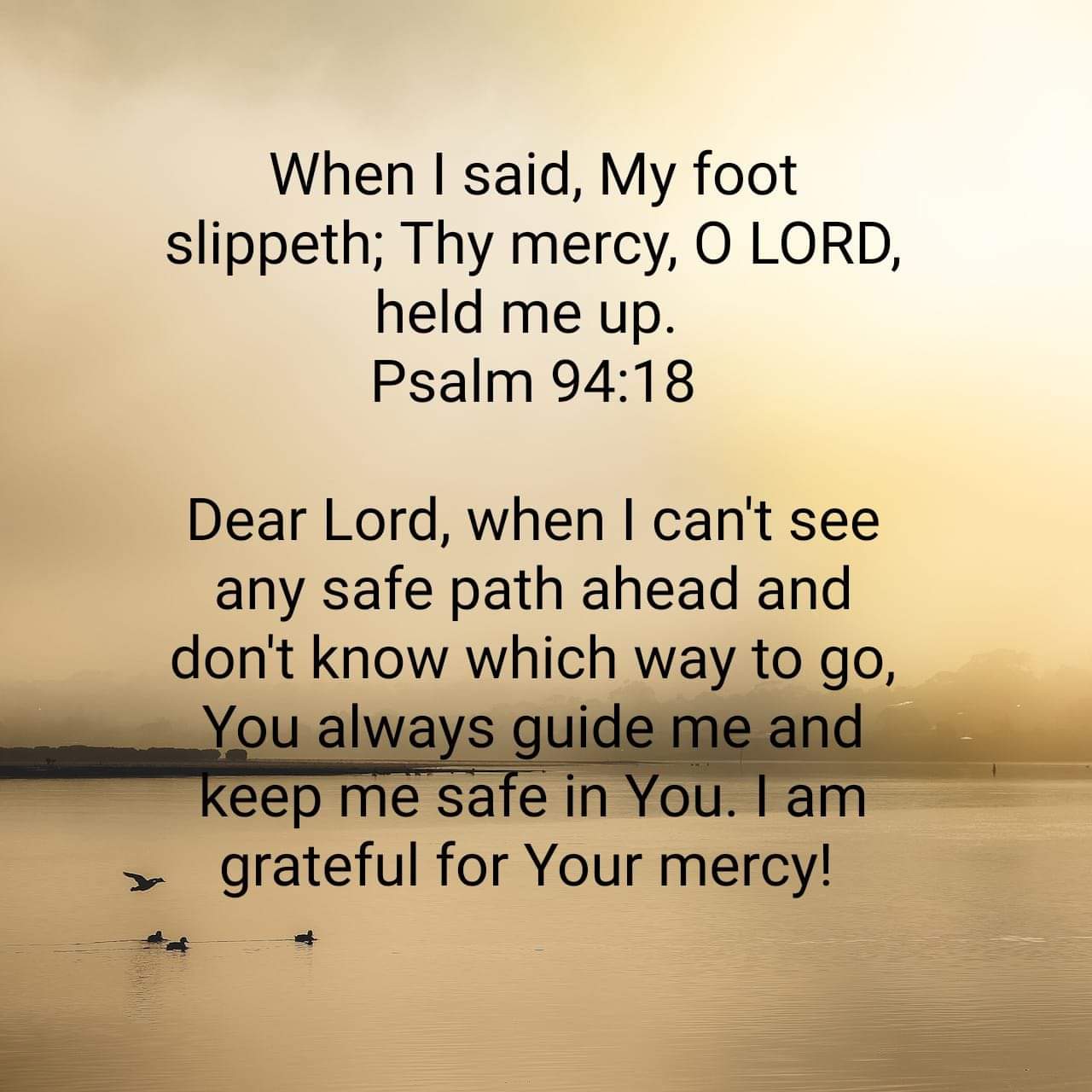 Psalm 94:18 Prayer | Praises & Phrases