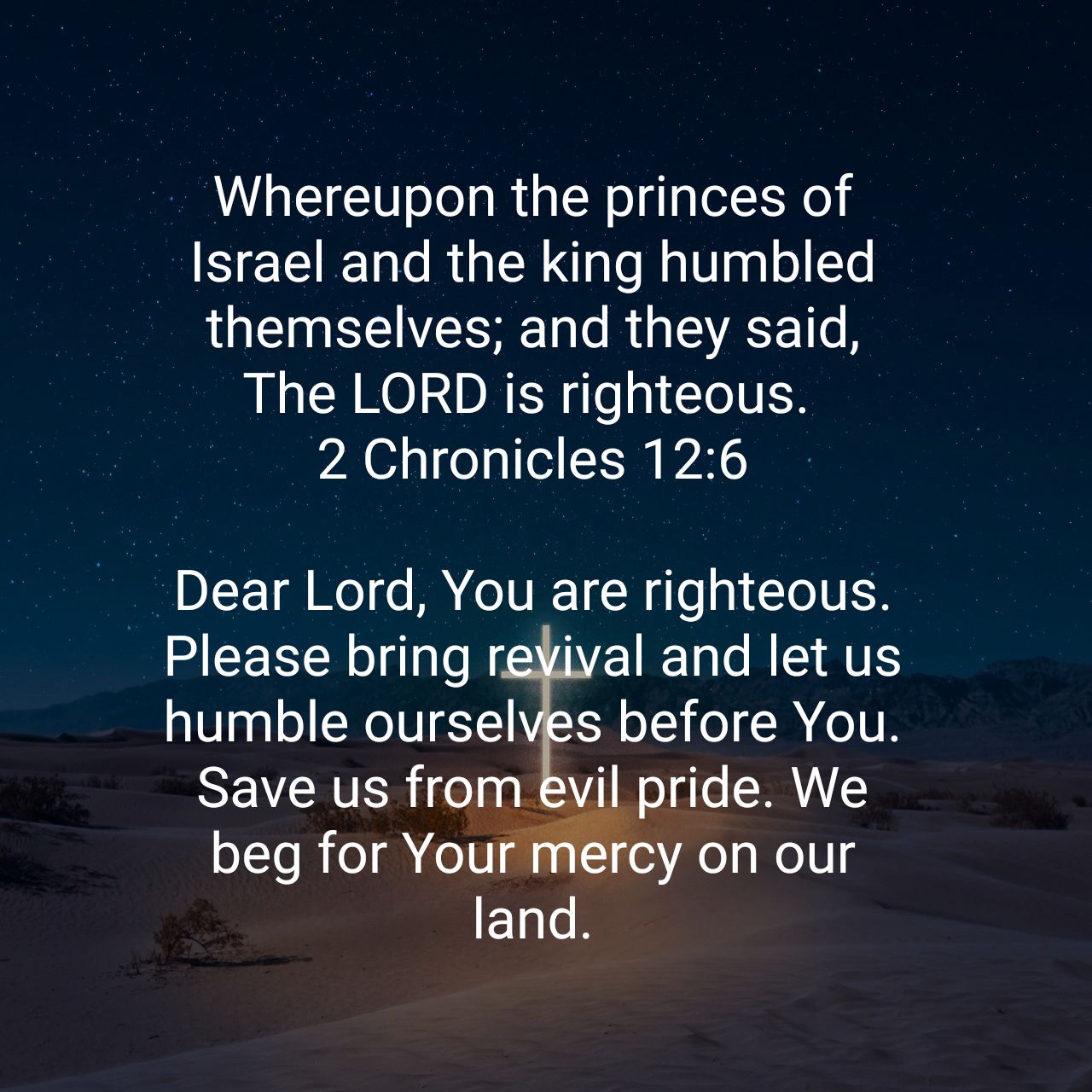 2 Chronicles 12:6 Prayer | Praises & Phrases