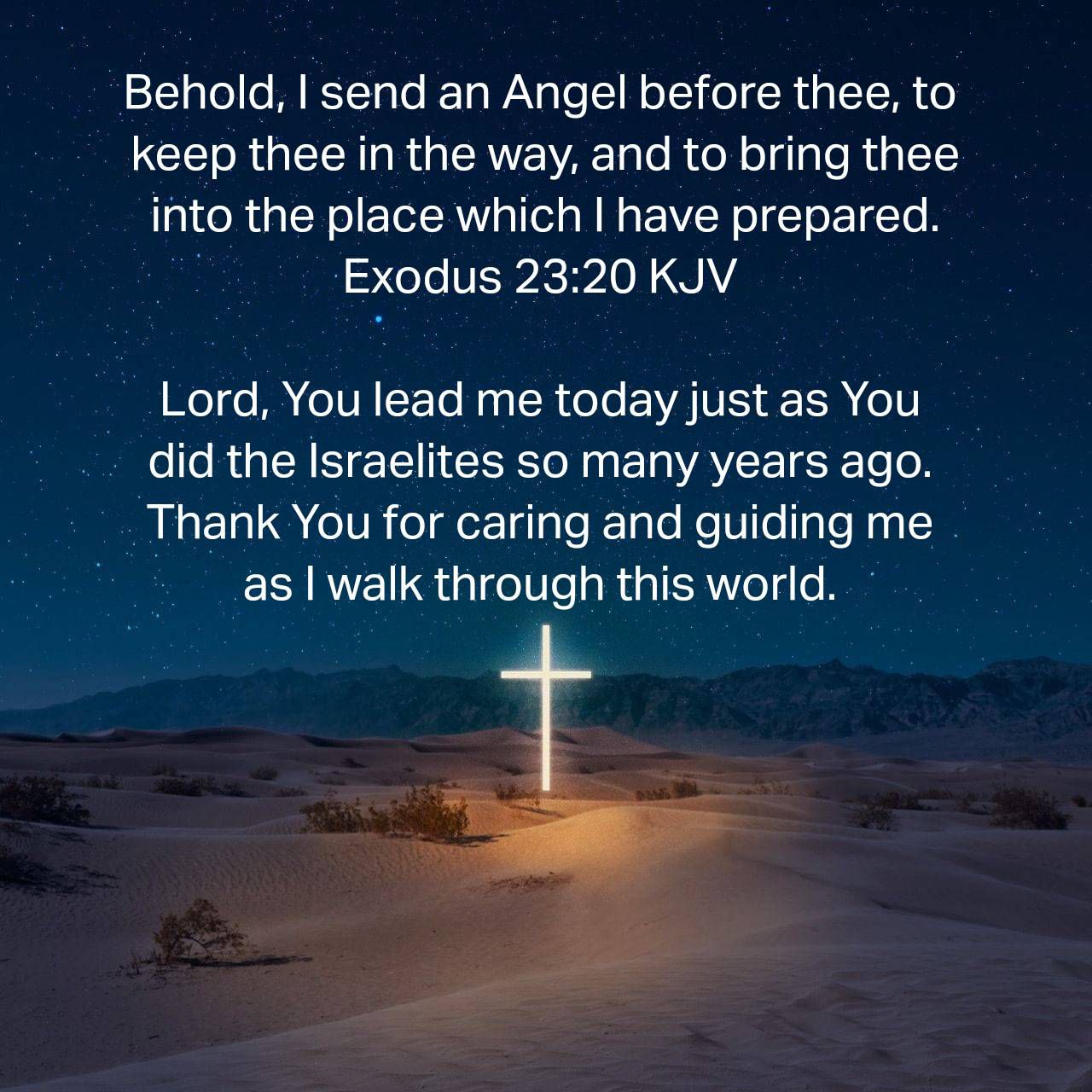 Exodus 23:20 Prayer | Praises & Phrases