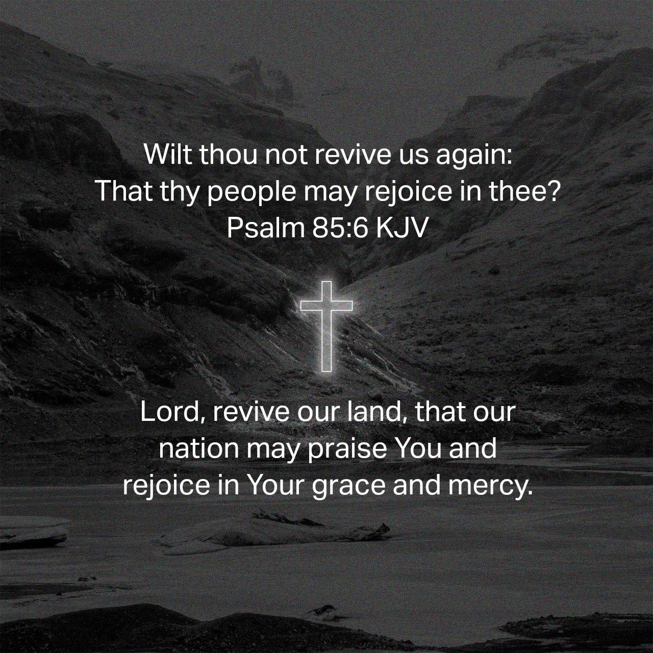 Psalm 85:6 Prayer | Praises & Phrases