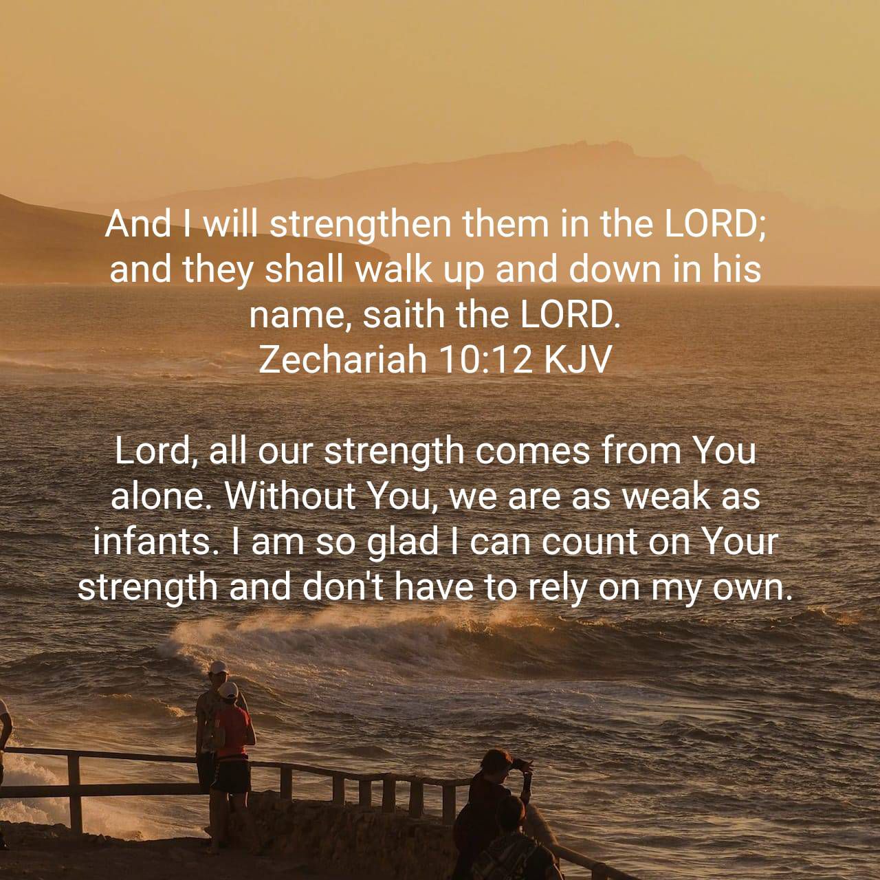 Zechariah 10:12 Prayer | Praises & Phrases